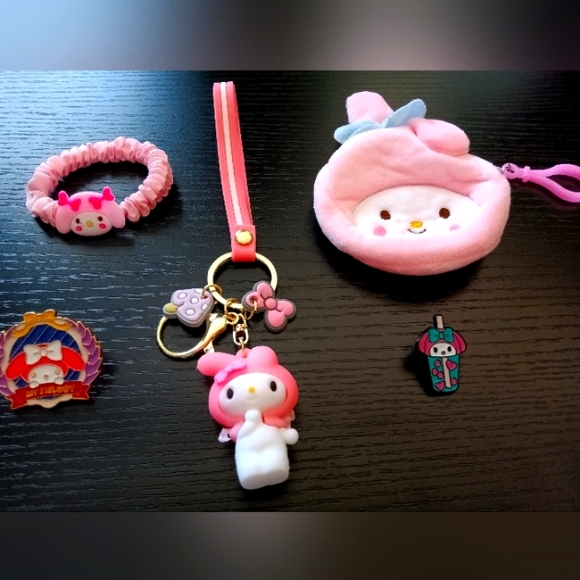 Sanrio | Accessories | My Melody Bundle With Rare Boba Tea My Melody ...